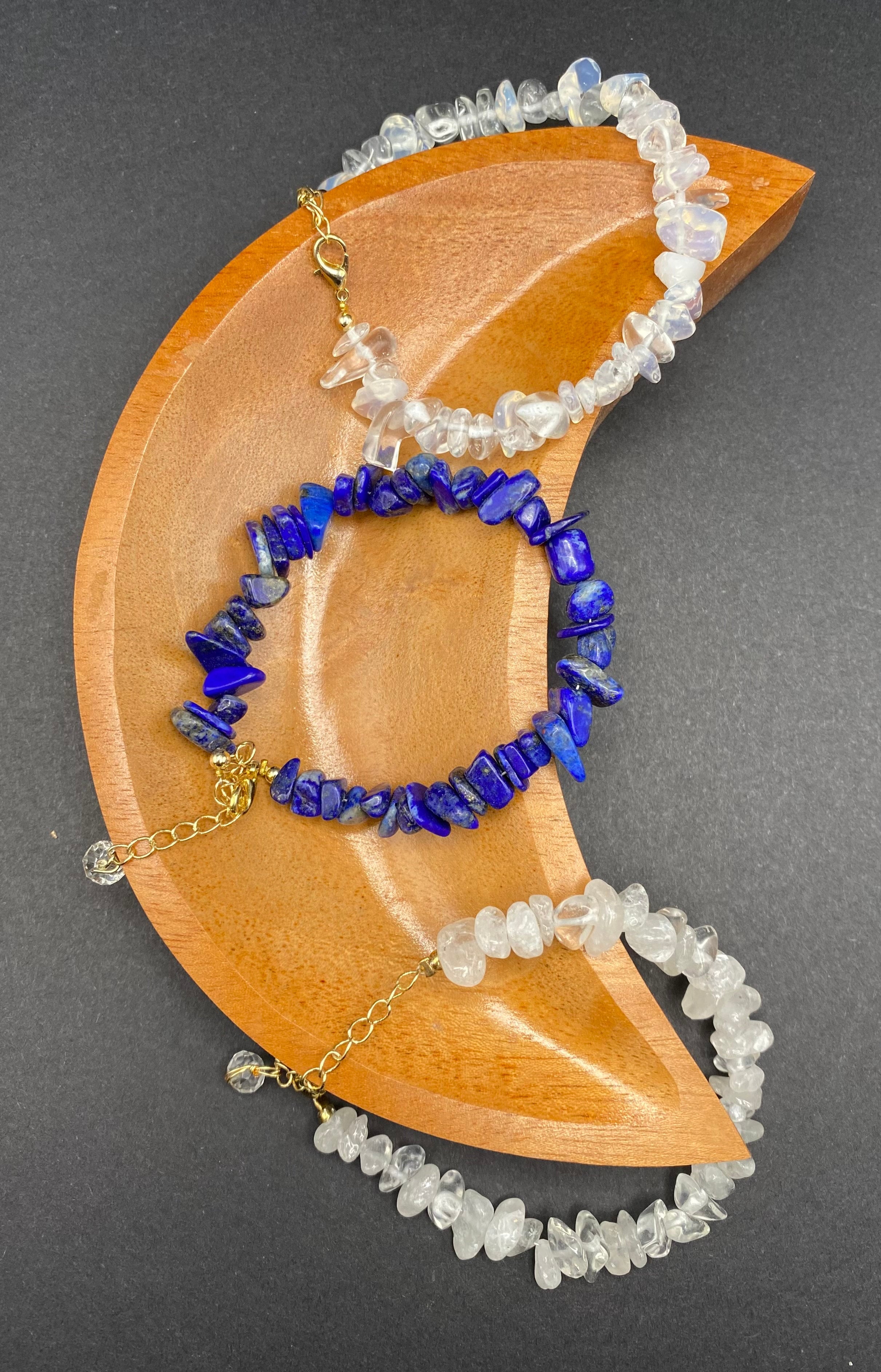 Adjustable Crystal Chip Bracelet | GypsyVisionz